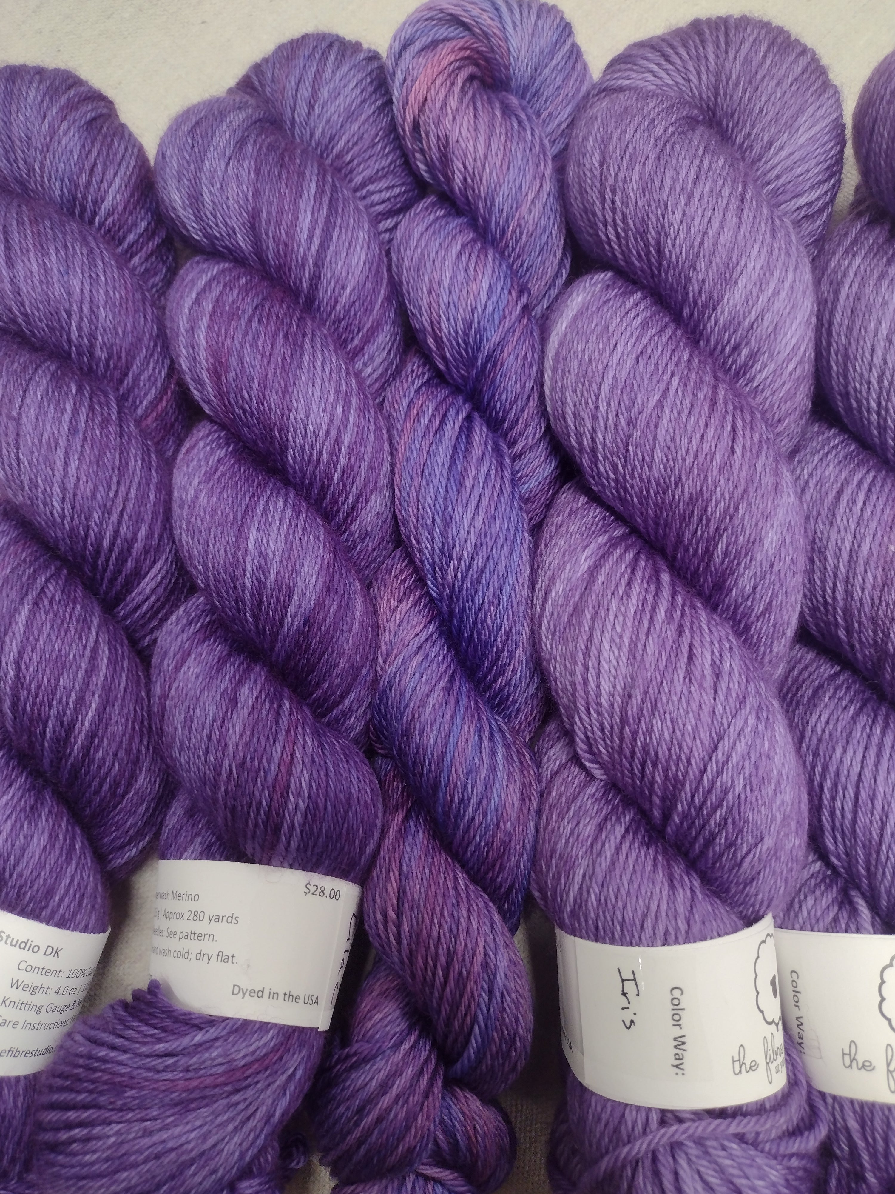 Highlands Heather- Studio Aran – The Fibre Studio at Yarns to Dye For