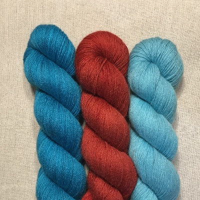 Solids - Belize, Deep Woods Red, Lochlan - 3-Color Kit – The Fibre ...