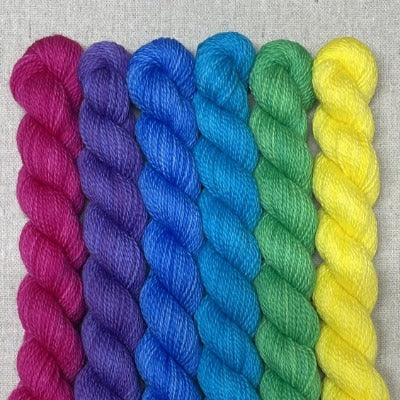 6/1 Calypso - Mini Skein Kits – The Fibre Studio at Yarns to Dye For
