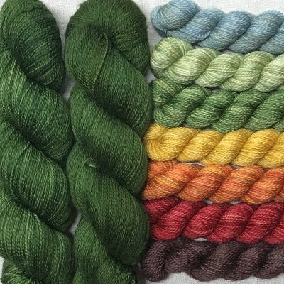 Fall Is In The Air, Kale - Garden Variety MKAL - Kits – The Fibre ...