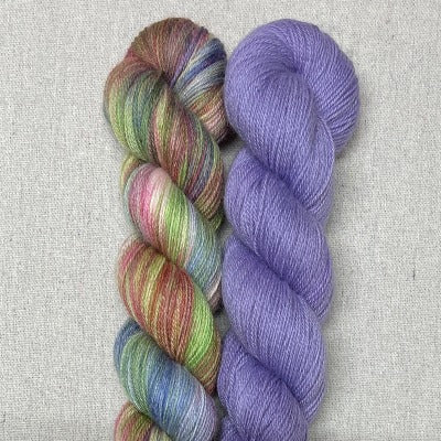 Garden Party, Amethyst - Ric Rac Shawl – The Fibre Studio at Yarns to ...