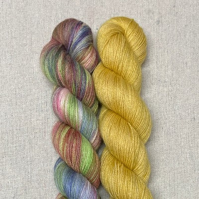 Garden Party, Golden Straw - Ric Rac Shawl – The Fibre Studio at Yarns ...